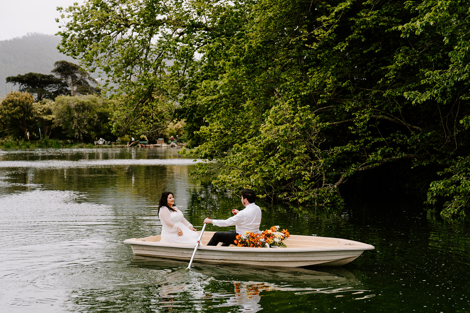Romantic Golden Gate Park Engagement Photos | Wynter + Matt