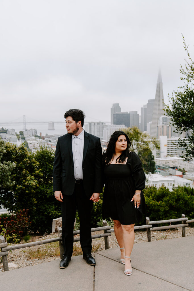 Romantic Golden Gate Park Engagement Photos | Wynter + Matt