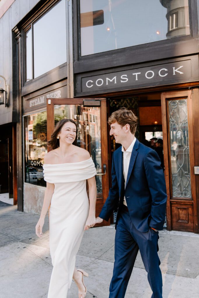 Downtown SF Engagement Photos | Cait + Allan