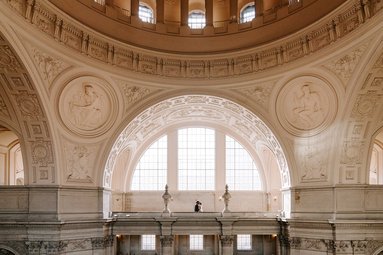 SF City Hall Mayor's Balcony Wedding | Kim & Brad