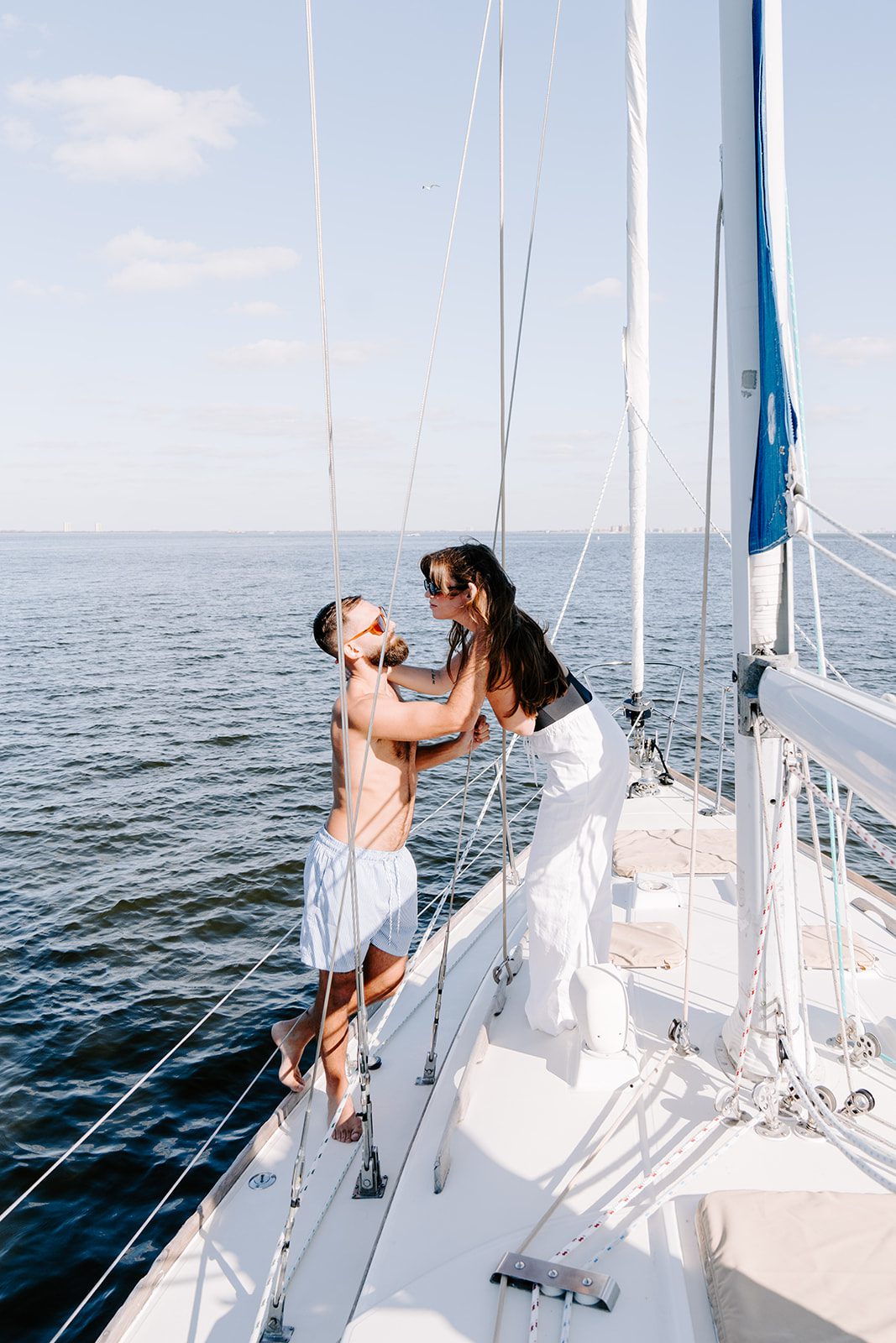 Sailboat Engagement Photos | Maddi & Brandon