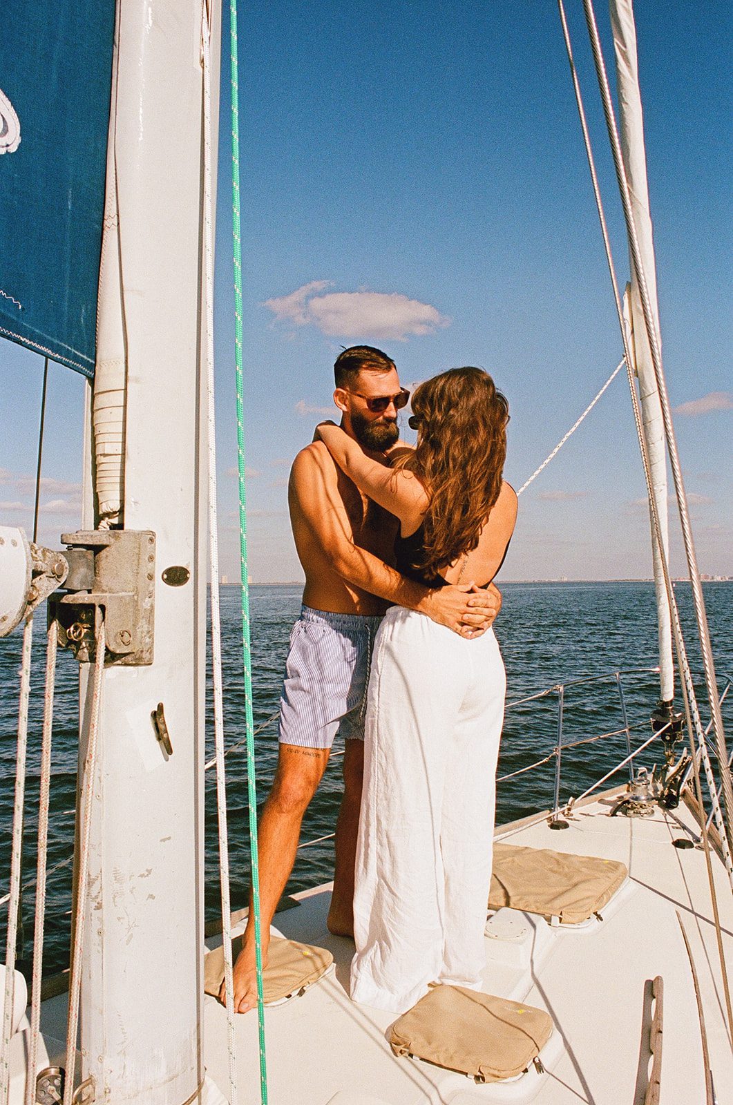 Sailboat Engagement Photos | Maddi & Brandon